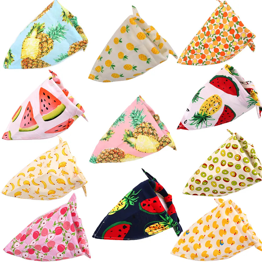 Tropical Cotton Dog Bandana — World 4 Pets