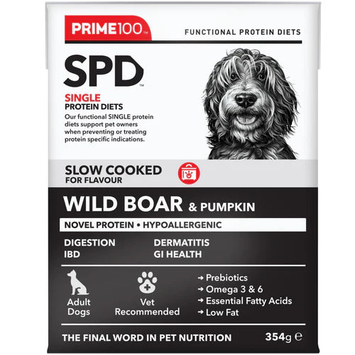SPD™ Slow Cooked Wild Boar & Pumpkin 354g — World 4 Pets