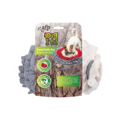 Snuffle Mat - Play & Treat Round Fluffy Mat — World 4 Pets