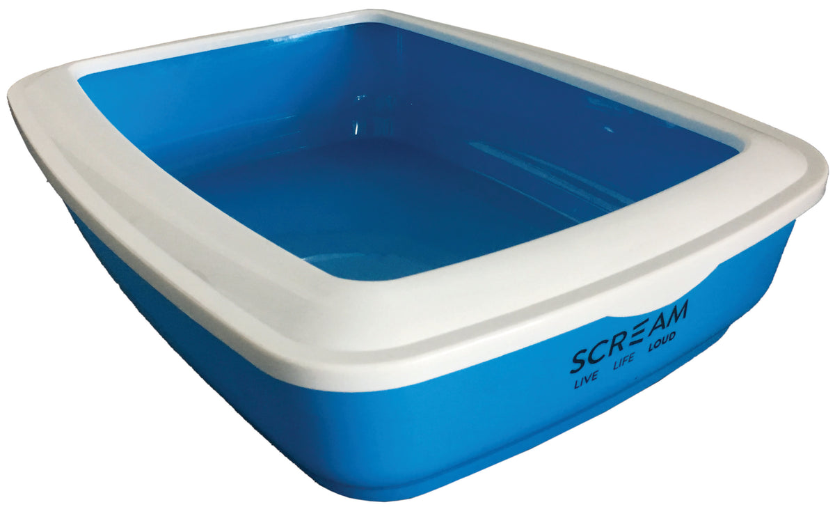 Scream Rectangle Litter Tray — World 4 Pets
