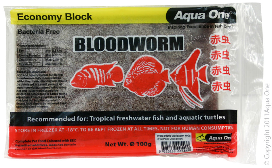 Aqua One Bloodworm Economy Block — World 4 Pets